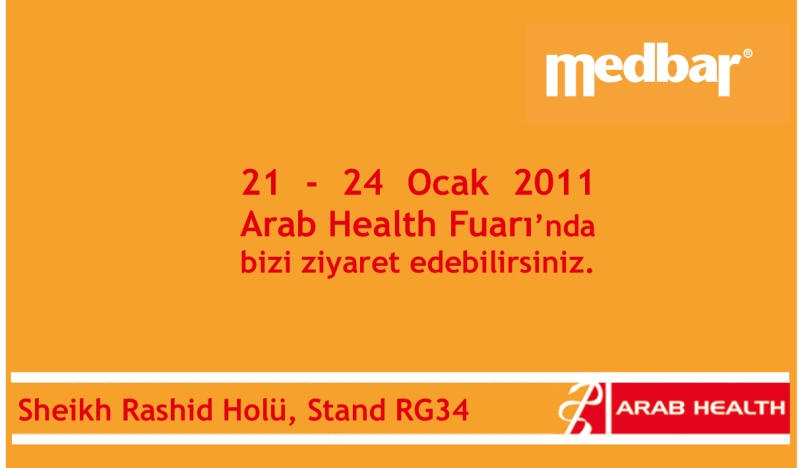 Arab Health – Medbar Tıbbi Malzemeler